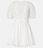 Camila Short Sleeve Mini Dress - Pristine - Ulla Johnson